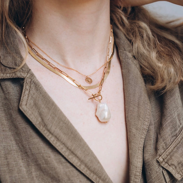 Initial Reflection Necklace – Danaë